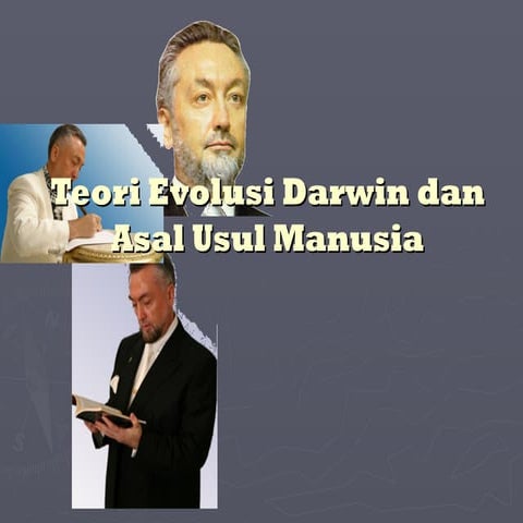 POWERPOINT EVOLUSI DARWIN DAN ASAL USUL MANUSIA | PPT