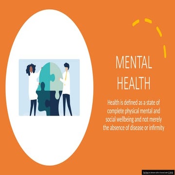 Presentation about mental health. . | PPTX