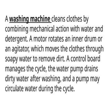 Waching machine[1] | PPTX