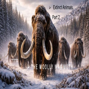 The mammoth | PPT