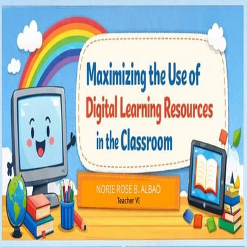Presentation1.pptx maximizing the use of digital learning | PPTX