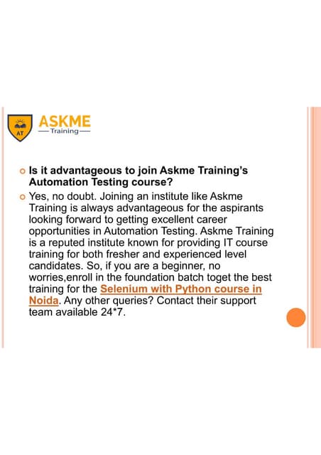 Software testing training | PDF