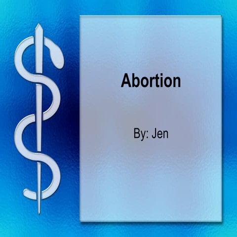 Presentation1 Abortion | PPT