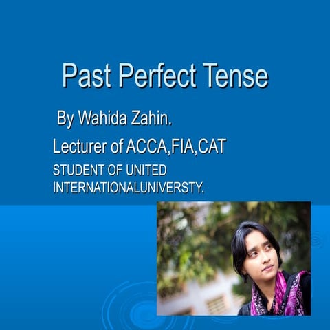 Past Perfect Simple | PPTX