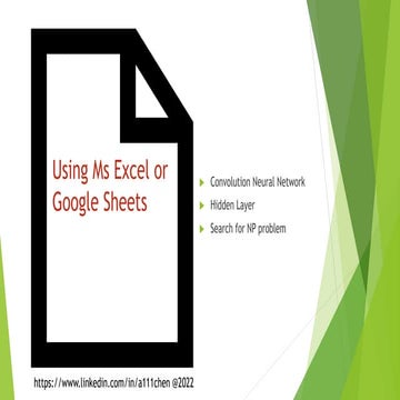 Using Ms Excel Google Sheets.pptx