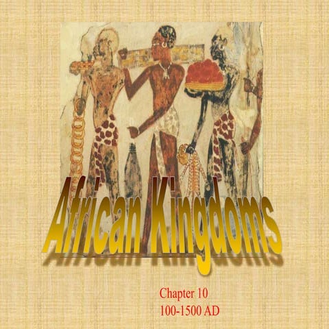 Ancient african civilization | PPTX