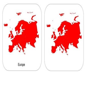 Montessori continents cards | PPT