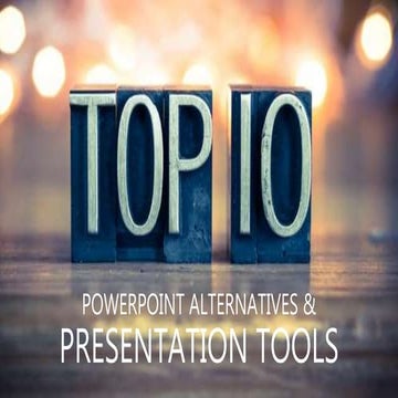 Top 10 PowerPoint Alternatives | PPTX | Computer Software and ...