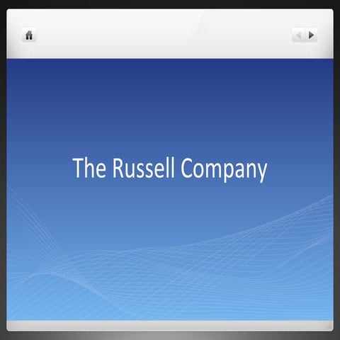 The Russell Company Projects | PPT | Construction Industry | Industries