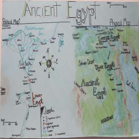 Ancient Egypt Map | PPTX