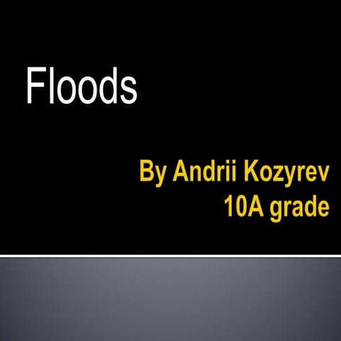 floods | PPTX