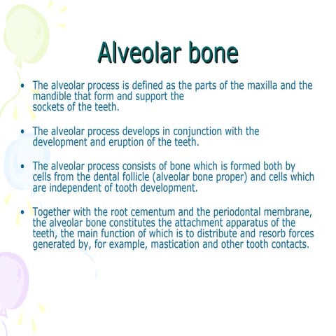 Periodontology Alveolar bone By Hassan Ayyad | PPT