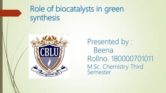 BIOCATALYST | PPT