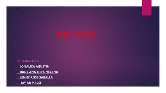 WEEK-4-BIONOTE-Akademik.pptx piling larangan | PPTX