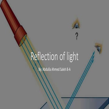 reflection of light | PPT