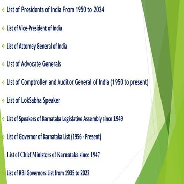 General knowledge Information for all exams | PPTX