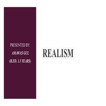 Concept of Realism and Education slides.pdf