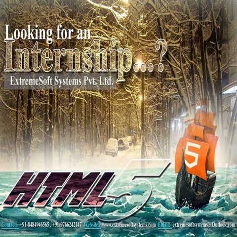 Internship for MCA in pune | PPTX