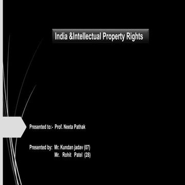 intellectual property rights | PPTX