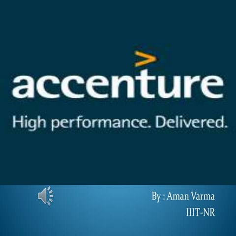 Accenture insight | PPTX