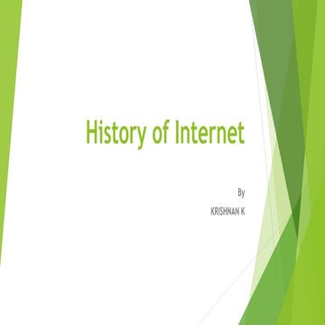 History of the internet | PPT