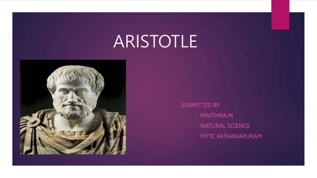 Assignment 5 Differences in Plato and Aristotle's Philosophy of Art.pdf