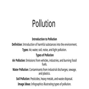 Presentation (12).pptx pollution and their type | PPT