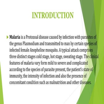 Project work malaria class 12_ HS biology project | PDF