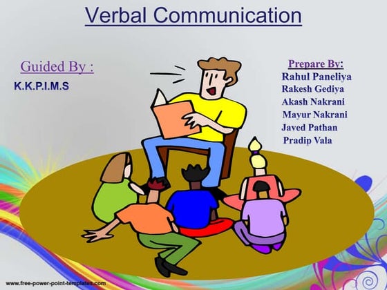 VERBAL COMMUNICATION | PPTX