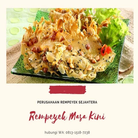 peyek cap jempol,peyek cetol,peyek cempli | PDF