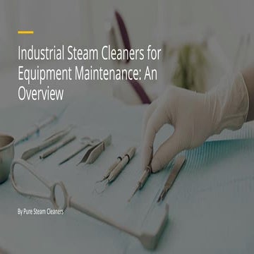 Safety Precautions for Using Industrial Steam Cleaners: Must-Know Tips ...