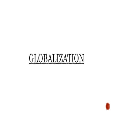 A Critical Analysis Of The Transformationalist View Of Globalisation | PDF