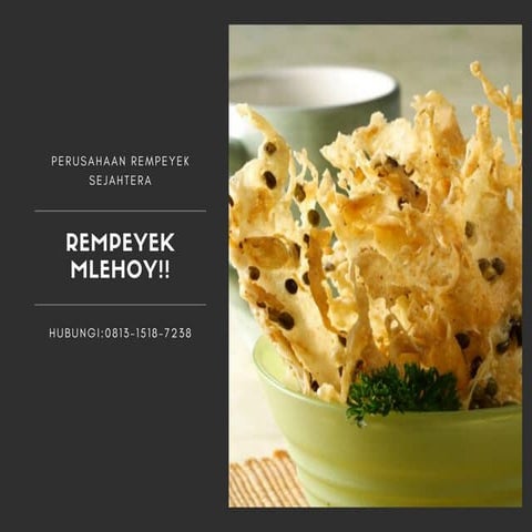 peyek cethul klaten,peyek cabe purworejo,peyek calories | PDF