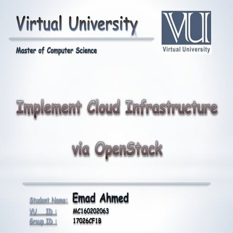 Openstack Icehouse Iaas Presentation Ppt Free Download 