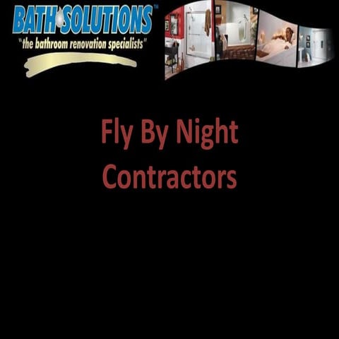 Fly By Night Contractors | PPTX