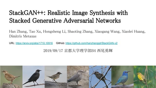Stackgan Realistic Image Synthesis With Stacked Generative