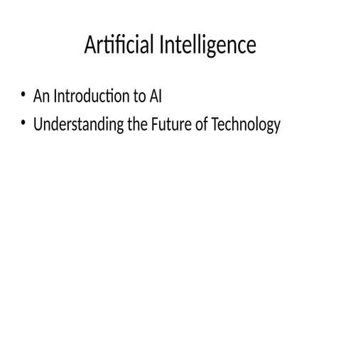 Comprehensive Introduction to Artificial Intelligence: Concepts and ...