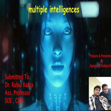 Gardner S Multiple Intelligence Pptx