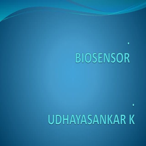presentation 1biomedical.pptx udhayasankar | PPT