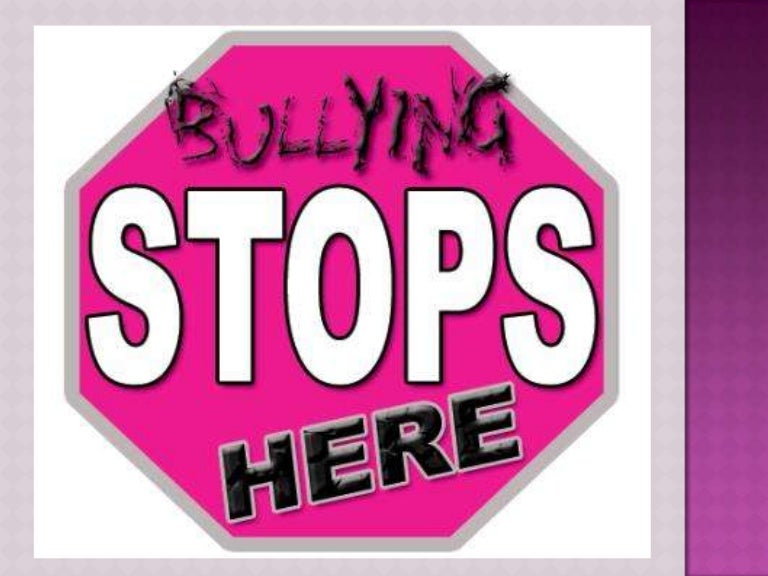 Bullying slideshow