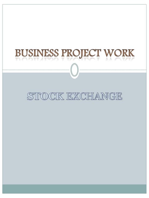 business environment project class 12th CBSC | PDF