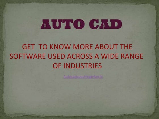 AutoCad release history and its official name | PDF | Computing | Technology & Computing