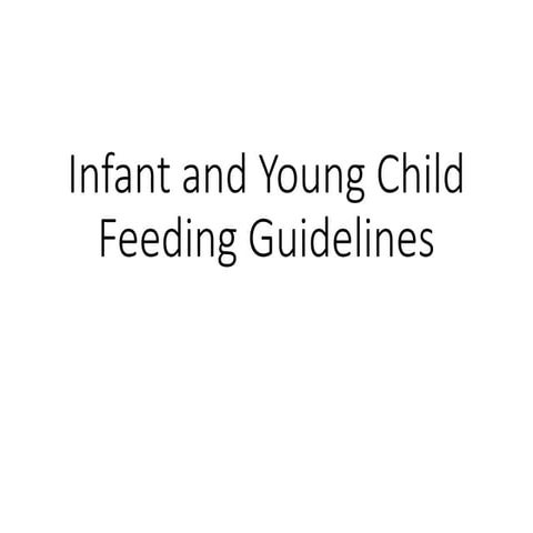 IYCF | PPT
