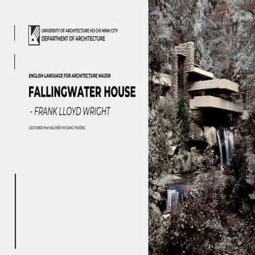 The Falling Water House Case Study | PPTX