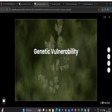 Presentation1 genetic valnerability.pptx
