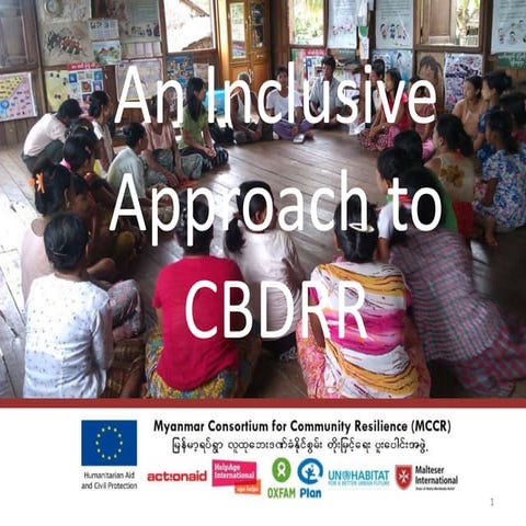 Presentation 1 inclusive approach action aid myanmar | PPTX