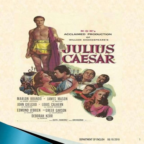 Presentation1 julius caesar | PPT