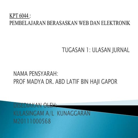 Presentation1 kpt6044 | PPTX