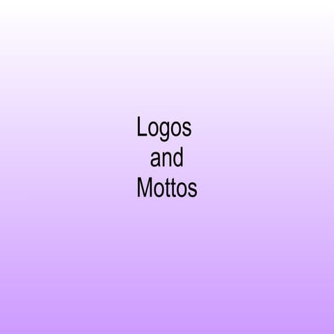 logos&mottos | PPT