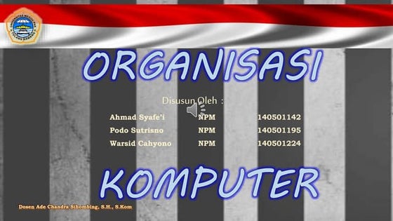 model komputer Von Neumann Simulasi Input – Proses – Output | PPTX